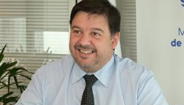 Presidentes de los grandes con el ministro Adrián Peña - Grupo R Multimedio